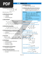 AS A LEVEL Pure Maths 1 Notes | PDF