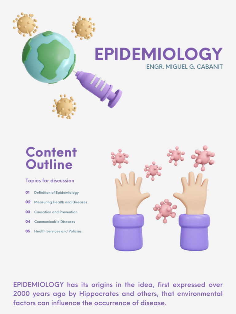 07 Epidemiology | PDF | Incidence (Epidemiology) | Epidemiology