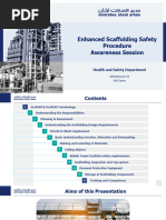 Scaffold Handover Certificate | PDF | Scaffolding