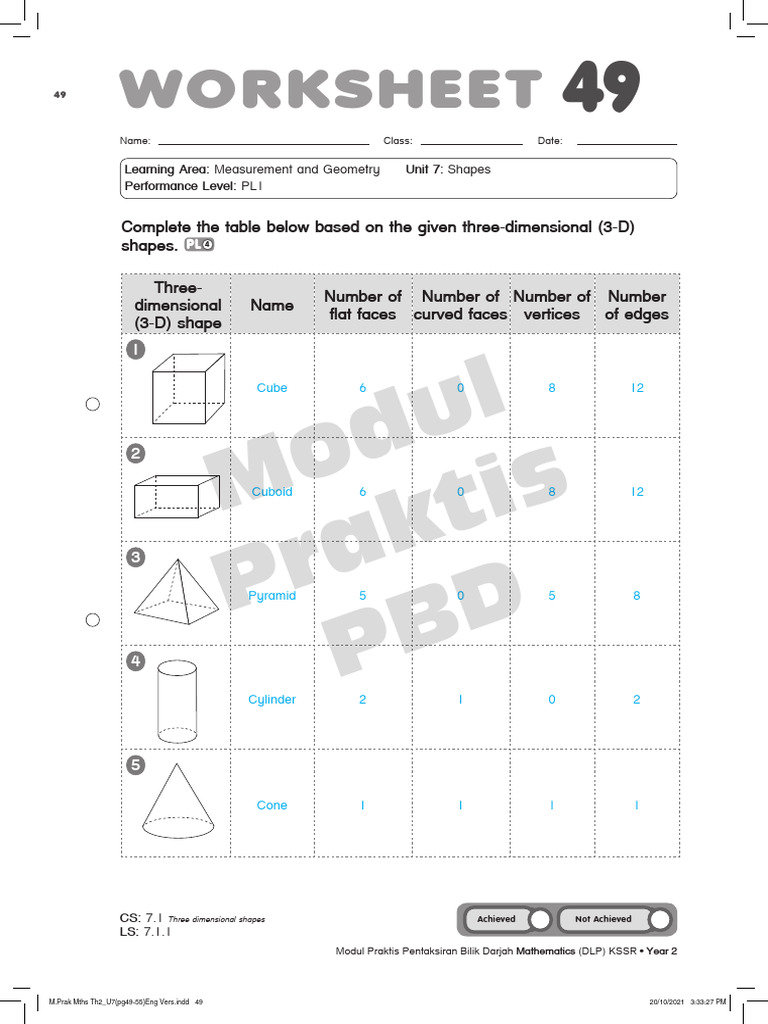 Unit 7 | PDF | Shape | Area