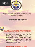 BFP Rank Classification Overview | PDF | Inspector | Military Rank