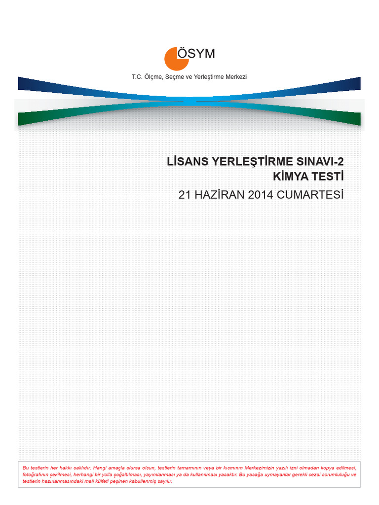 2014_LYS_2_Kimya | PDF