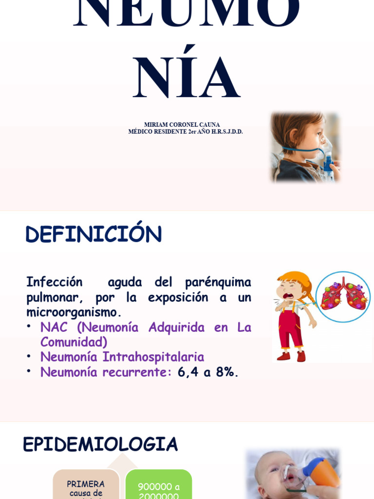 NEUMONIA | PDF | Neumonía | Enfermedades y trastornos humanos