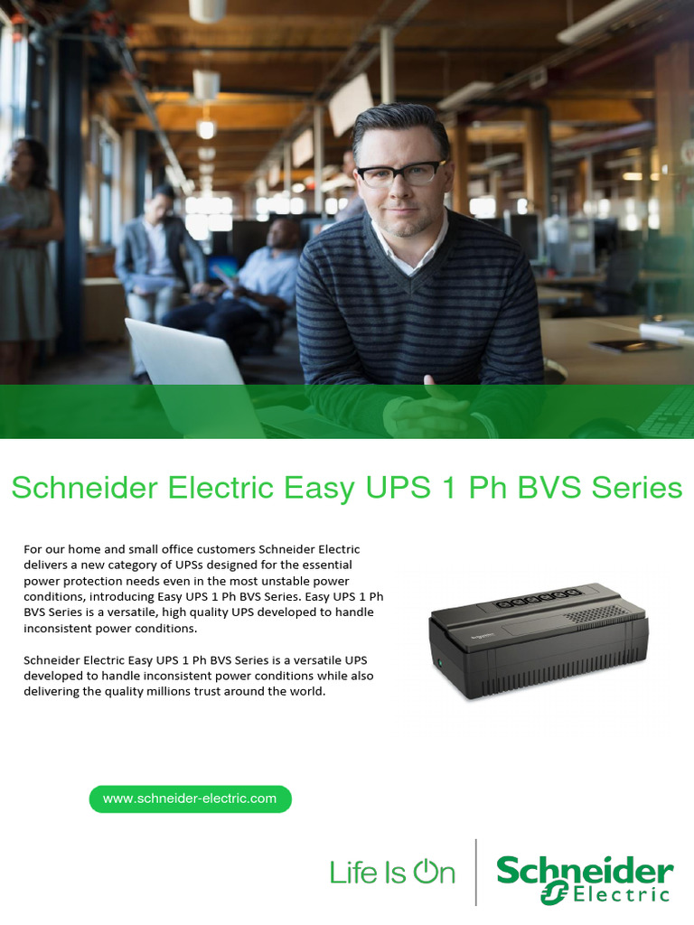 Easy UPS BVS 1000VA Overview | PDF | Electricity | Electric Power