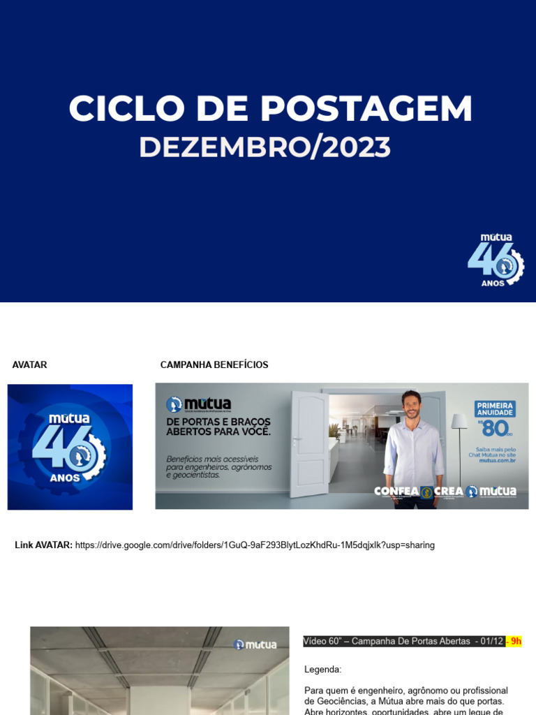 Ciclo de Postagem Dezembro | PDF | Natal