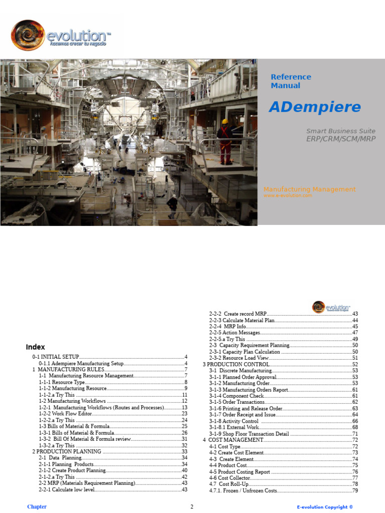 Manual Manufactura Ingles | PDF | Workflow | Computing