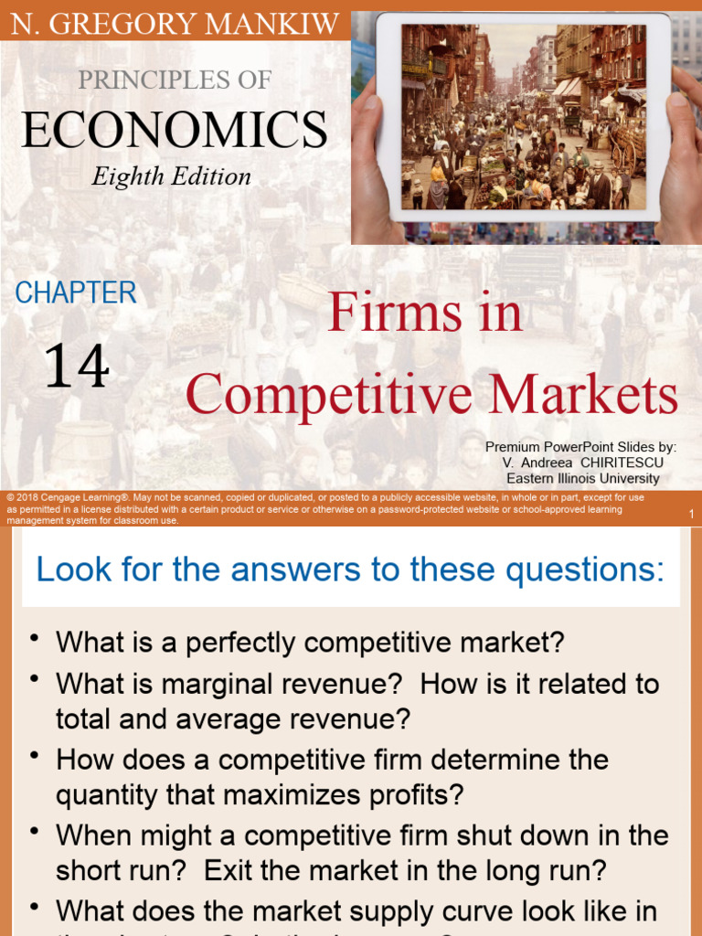 CH 14 Firms in Competitive Markets | PDF | Perfect Competition | Profit ...