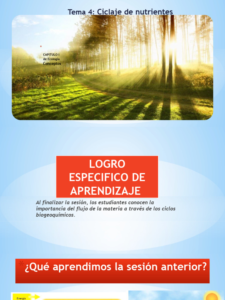 Eca Clase 4. 2 | PDF | Suelo | Amoníaco