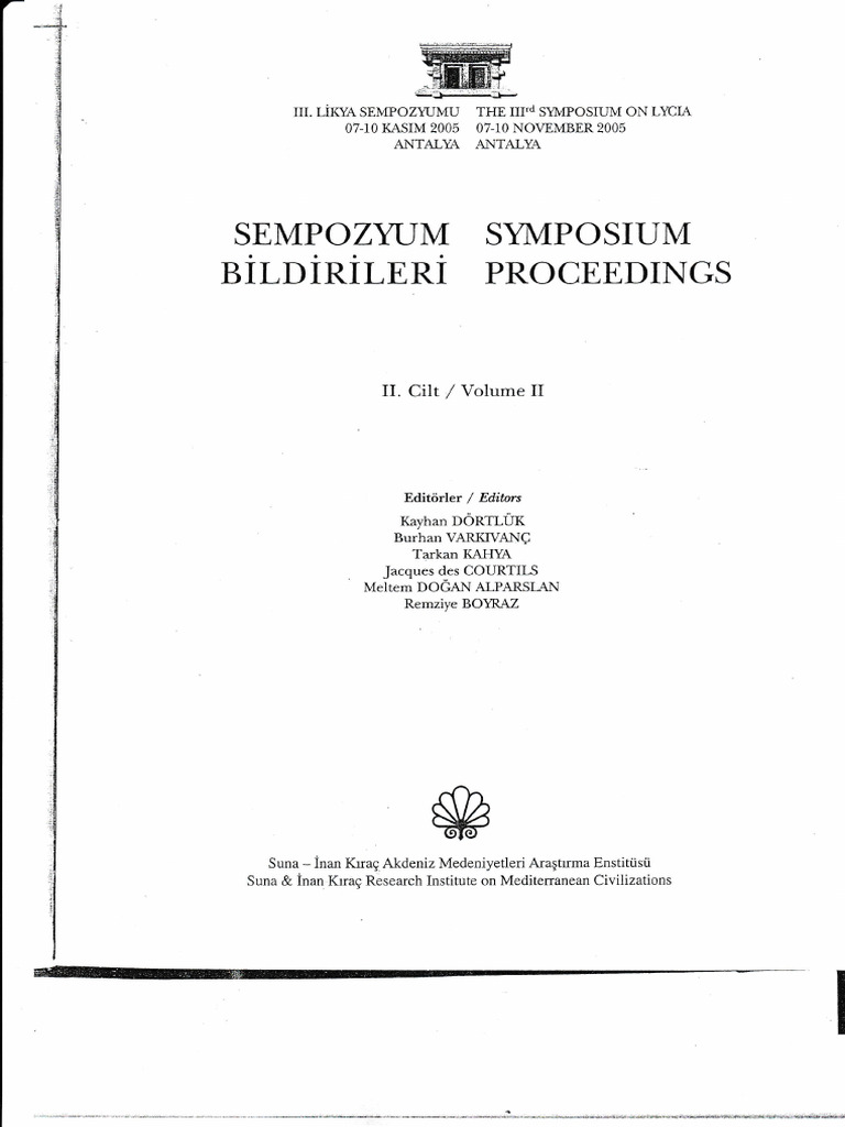 Arinna-Likya Semp | PDF