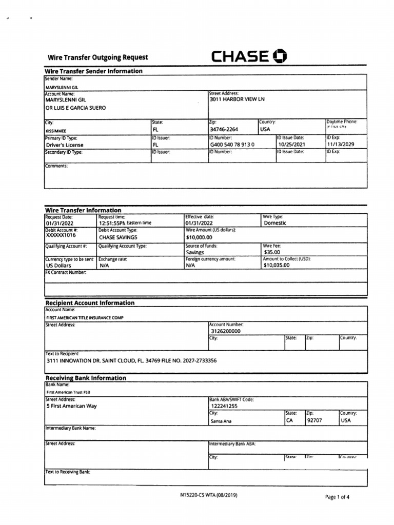 Chase Wire 2022 SVM | PDF