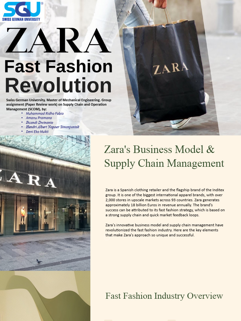Zaras-Business-Model-and-Supply-Chain-Management | PDF | Supply Chain ...
