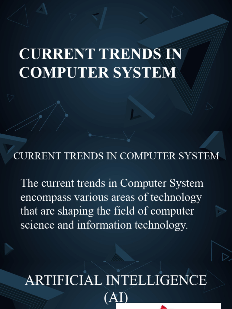 Current Trends in Computer System | PDF | Internet Of Things ...