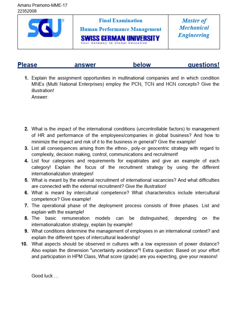 Final Assigment | PDF