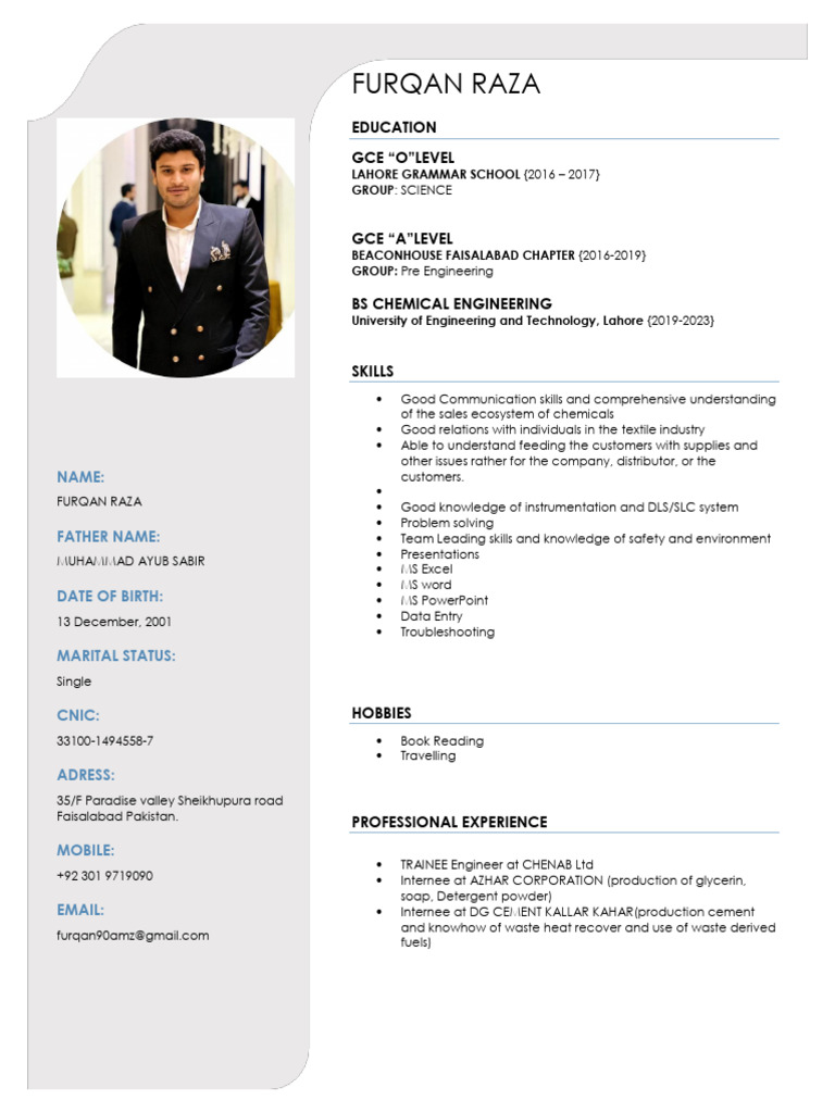 Resume Denim Organized | PDF