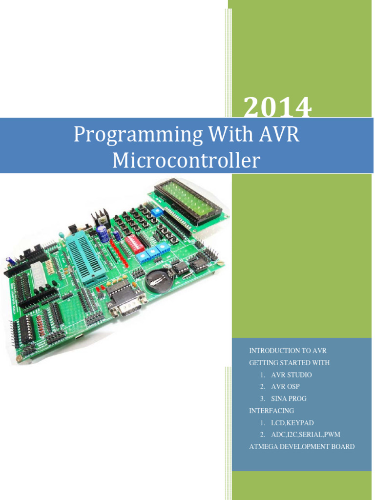 Avr Book | PDF | Analog To Digital Converter | Electronics
