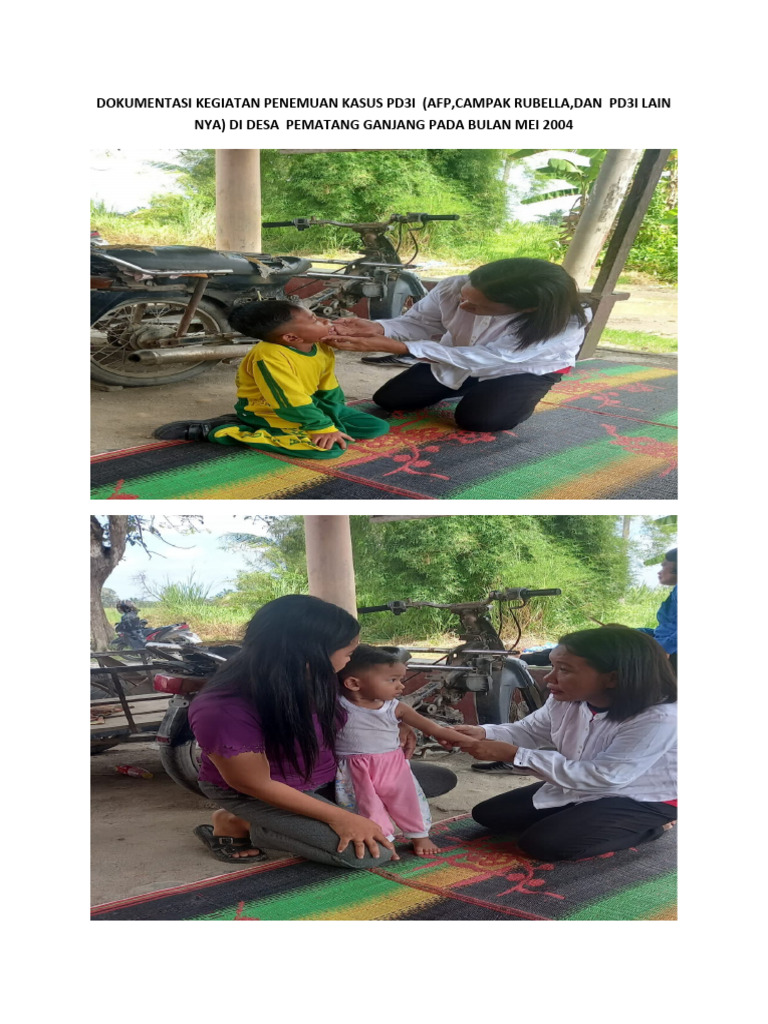 Dokumentasi Kegiatan Penemuan Kasus Pd3i | PDF