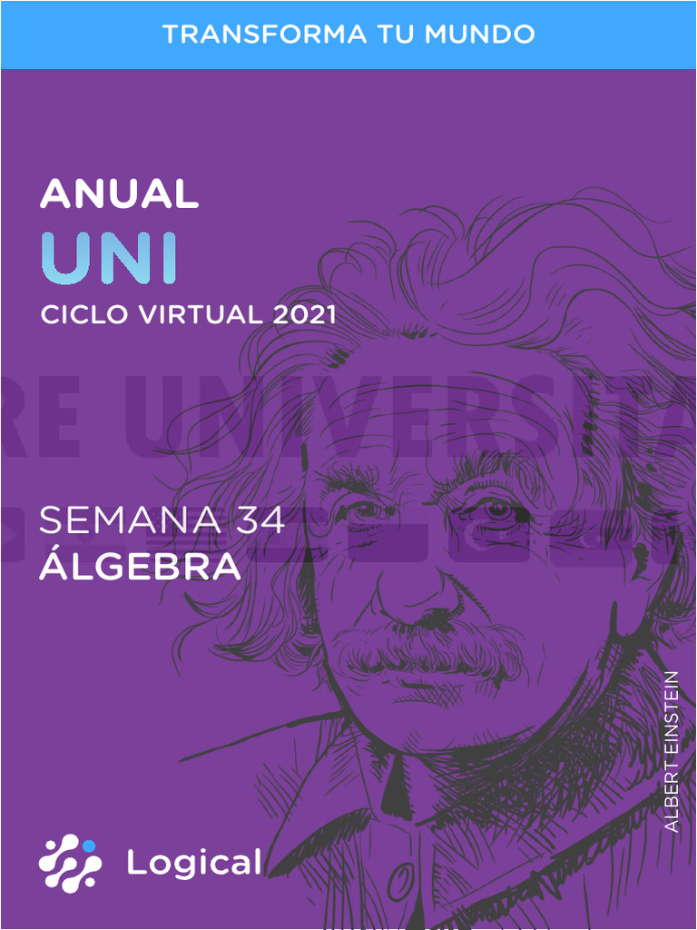 ALGEBRA ANUAL_UNI SEM34 MATRICES II | PDF | Algebraic Structures ...