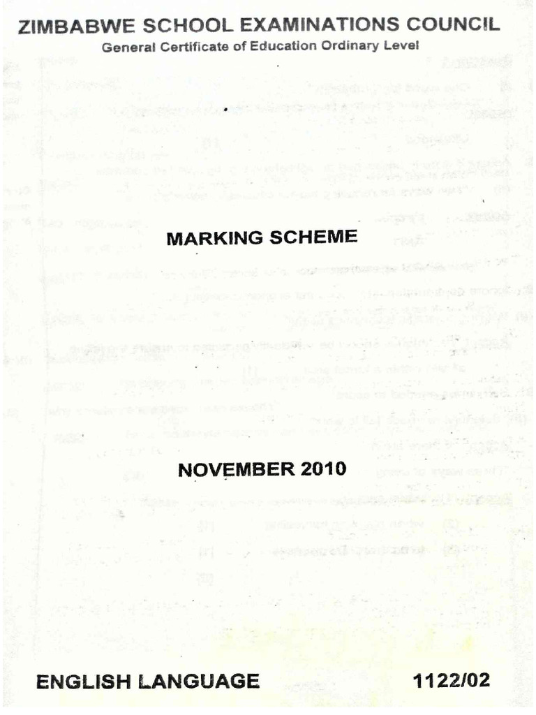 2010 Nov Mark Guide | PDF