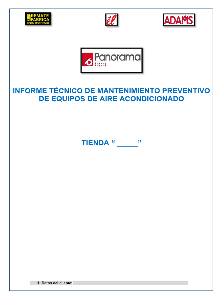 INFORME MP MODELO - AA - 2023 - Modif | PDF