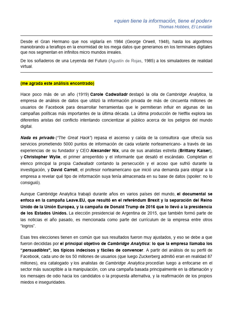 A - Uapt - Bigdata | PDF | Política