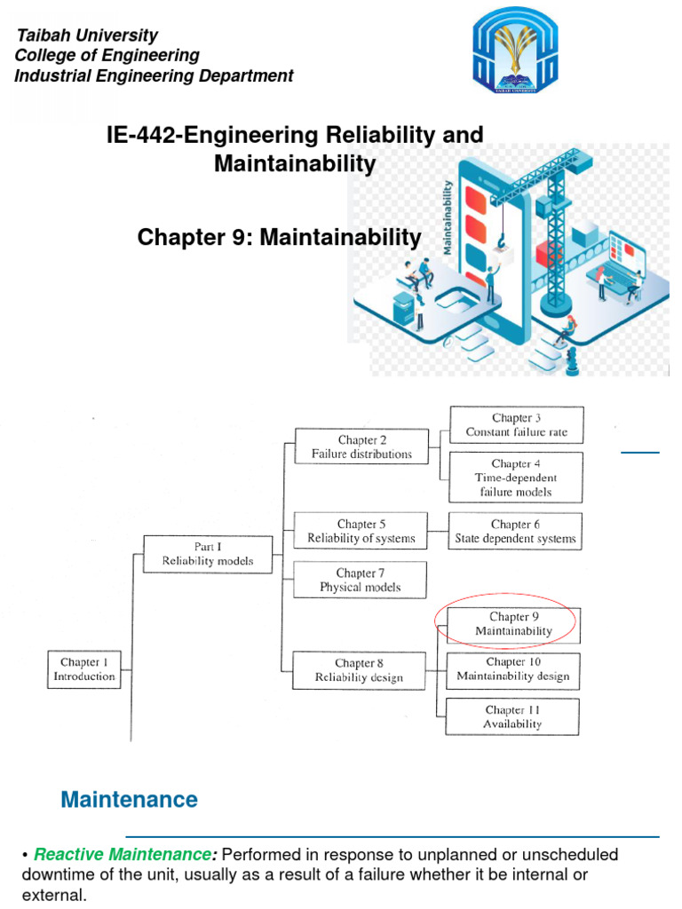 Chapter 9 Maintainability Updated | PDF | Reliability Engineering ...
