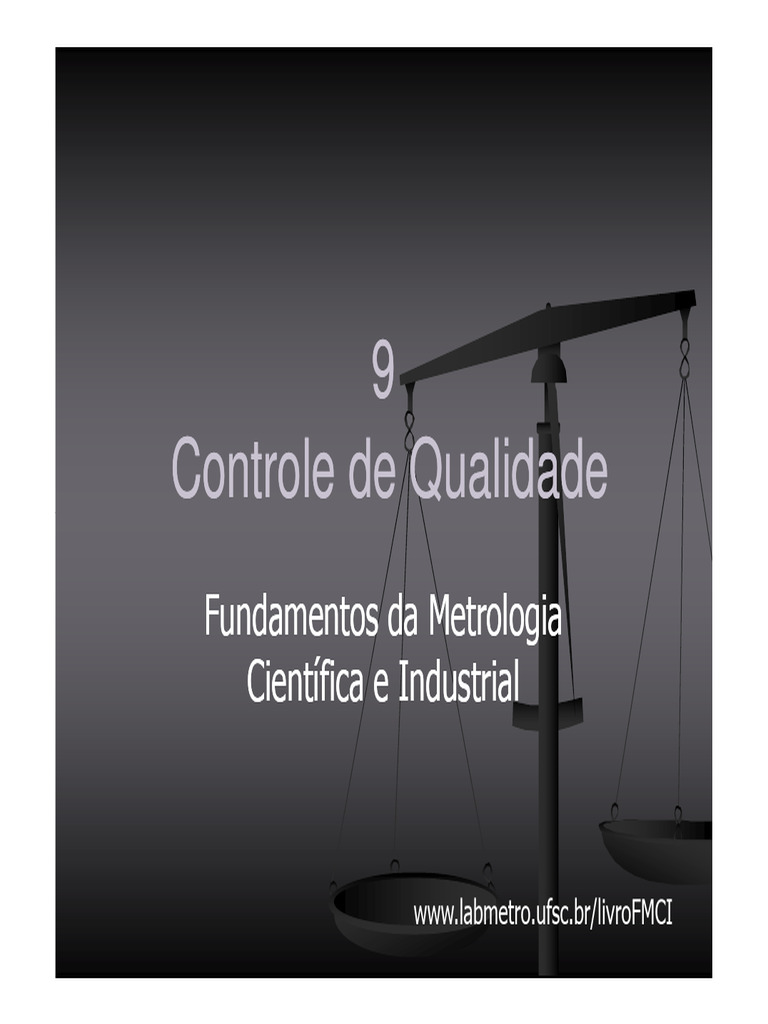 Aula Controle de Qualidade | PDF | Despesa | Qualidade (negócios)
