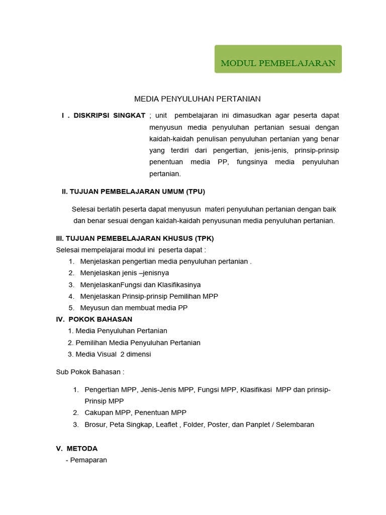 Modul Media PP | PDF | Ilmu Sosial