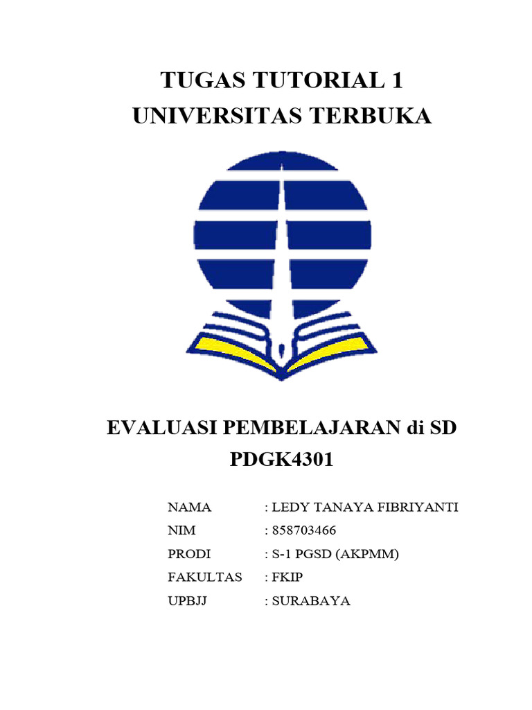 TT1 Ledy Tanaya Fibriyanti PDGK4301 858703466 | PDF