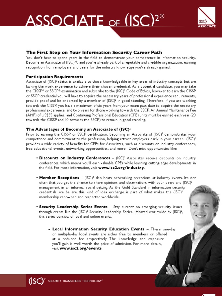Associate of (ISC) 2 | PDF | Business | Computing And Information ...