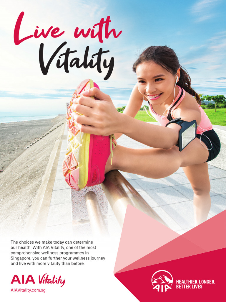 AIA Vitality Brochure Apr 2021 | PDF | Physical Fitness | Insurance