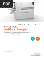 Product Specification Alinity Ci | PDF | Science | Science And Technology