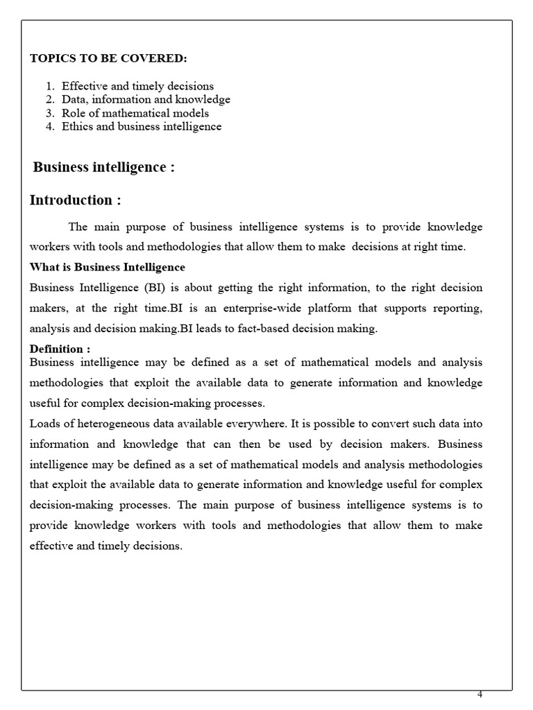 Unit I | PDF | Conceptual Model | Mathematical Model