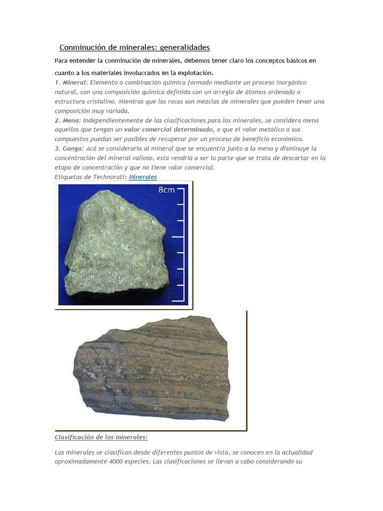 trituracion | PDF | Materiales