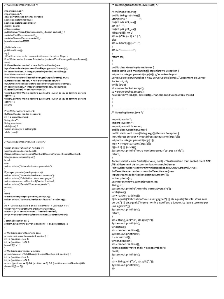 Java | PDF | Network Socket | Communications Protocols
