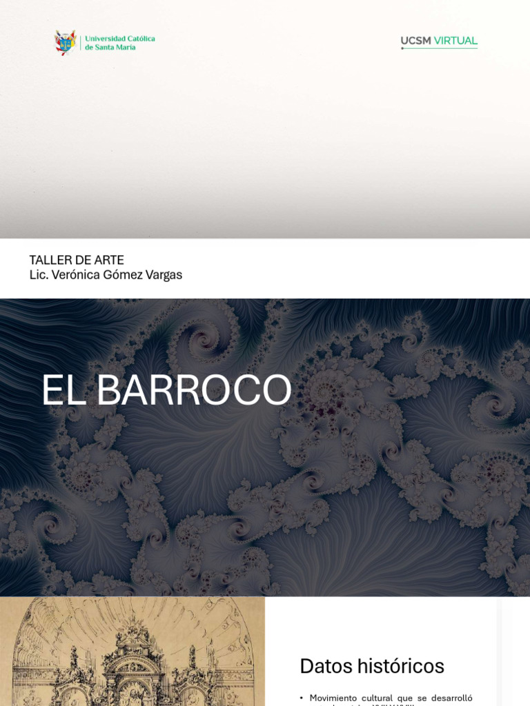 Clase 02 Fase II Barroco y Neoclasisismo | PDF | Barroco | Pinturas