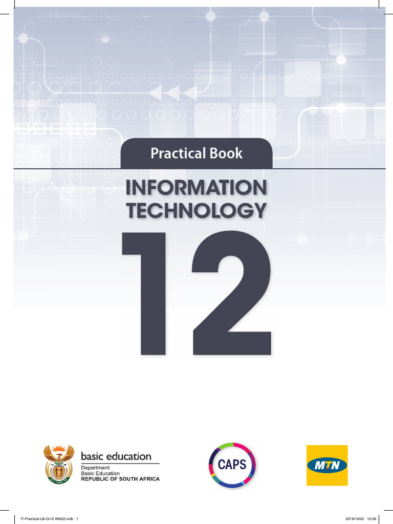 Gr12 IT Practical LB-HiRes | PDF | Computer Programming | Databases