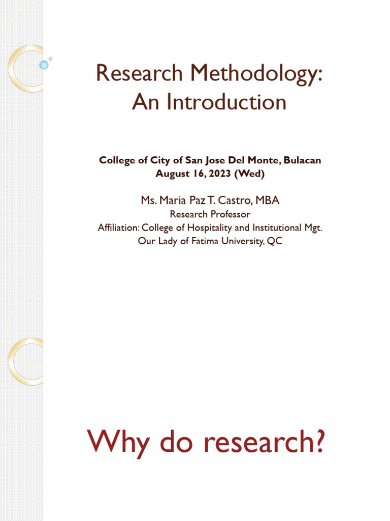 Research Methodology An Introduction | PDF | Data | Cognition