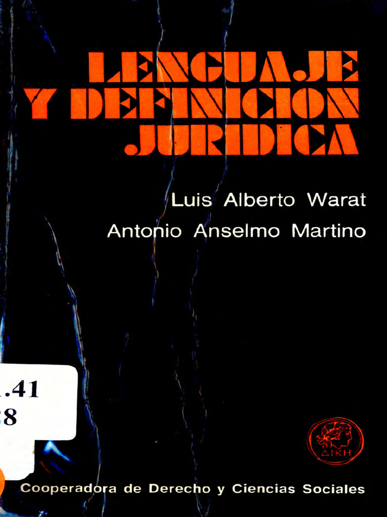 352721317-Warat-Martino-Lenguaje-y-definicion-juridica-pdf FFF | PDF