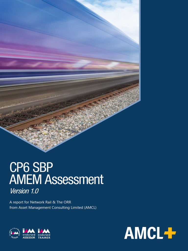 cp6 SBP Amem Assessment Report | PDF | Enterprise Risk Management | Asset Management