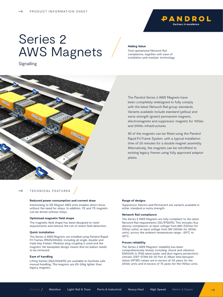 AWS Magnets Series 2 EN | PDF | Inductor | Electrical Resistance And ...