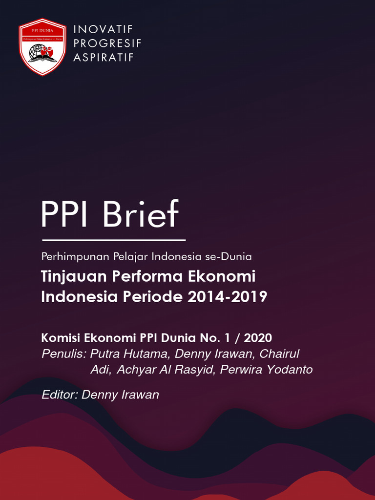 PPI Brief No 1 2020 Komisi Ekonomi | PDF