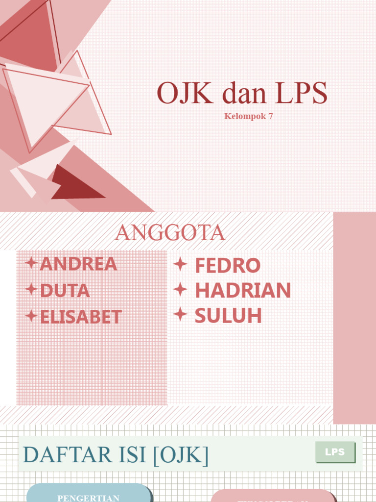 OJK dan LPS: Fungsi dan Manfaat | PDF