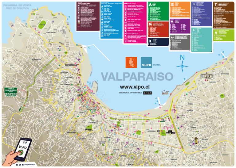 Mapa Turístico de Valparaíso | PDF