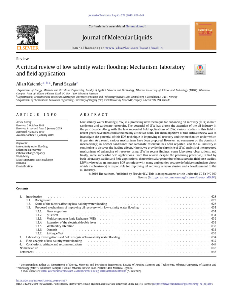 LSW Background | PDF | Adsorption | Ion