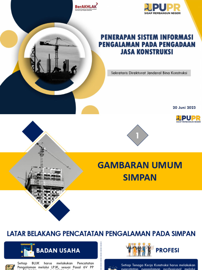 Materi Penerapan SIMPAN 09 Agustus 23 (Ses) - v1 | PDF