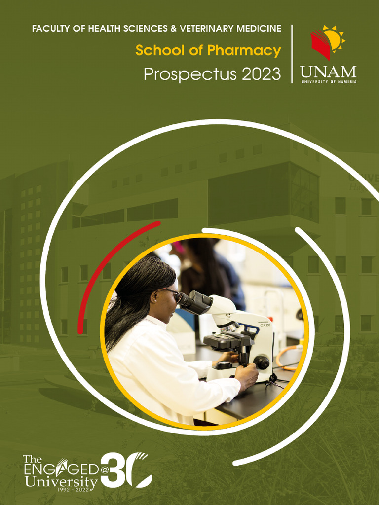UNAM Pharmacy Prospectus 2023 | PDF | Pharmacy | University And College ...