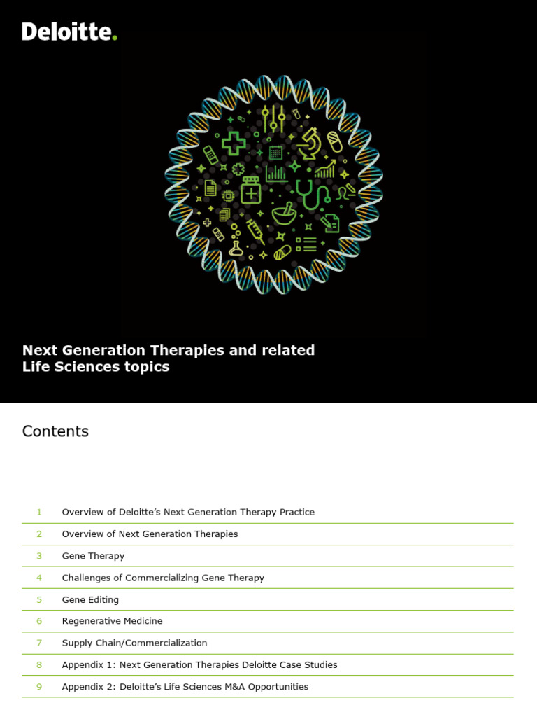 GX Finance Next Generation Therapies | PDF | Gene Therapy | Rna