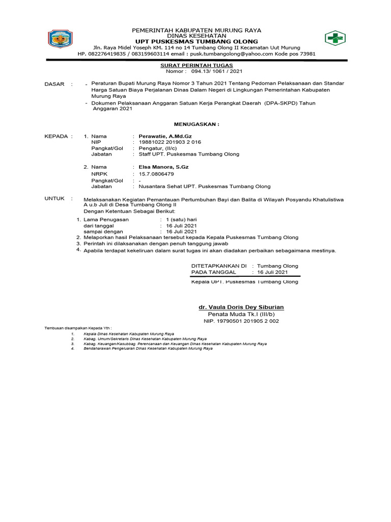 SPT-SPPD Ka To2 Juli | PDF