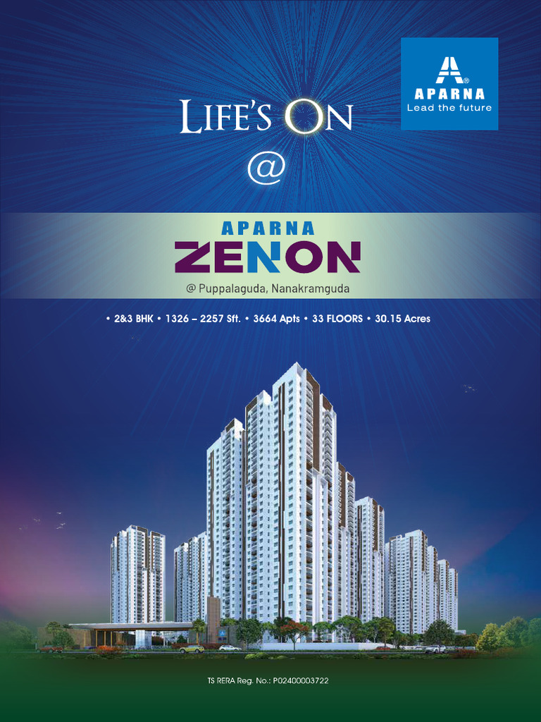 Aparna Zenon Brochure | PDF