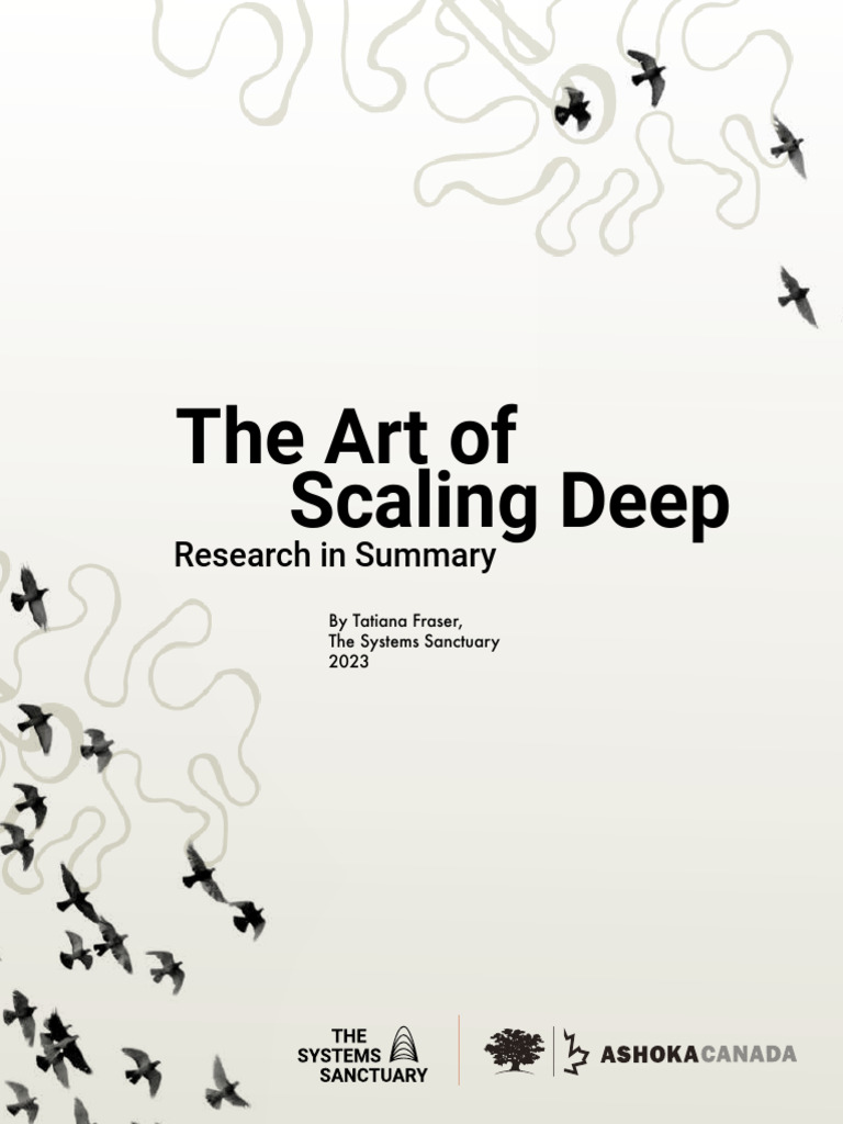 The Art of Scaling Deep September 2023 | PDF | Sustainability | Mindset